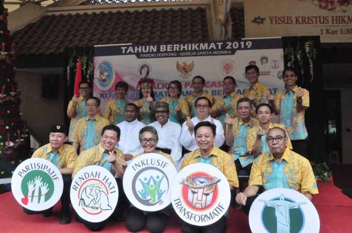 Pembukaan Tahun Berhikmat 2019 Paroki Serpong, Gereja St. Monika ...
