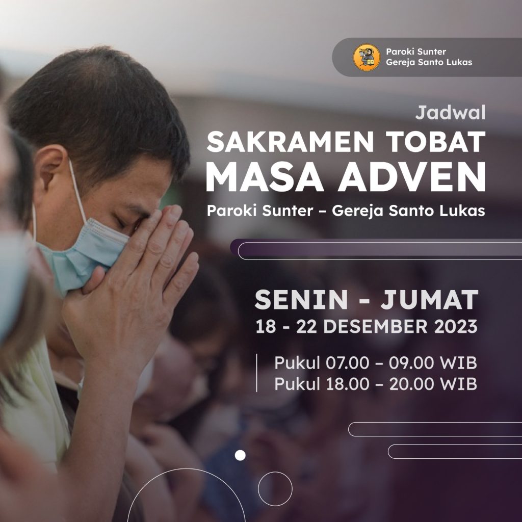 Jadwal Pengakuan Dosa, Misa Natal 2023 dan Misa Tahun Baru 2023 di ...