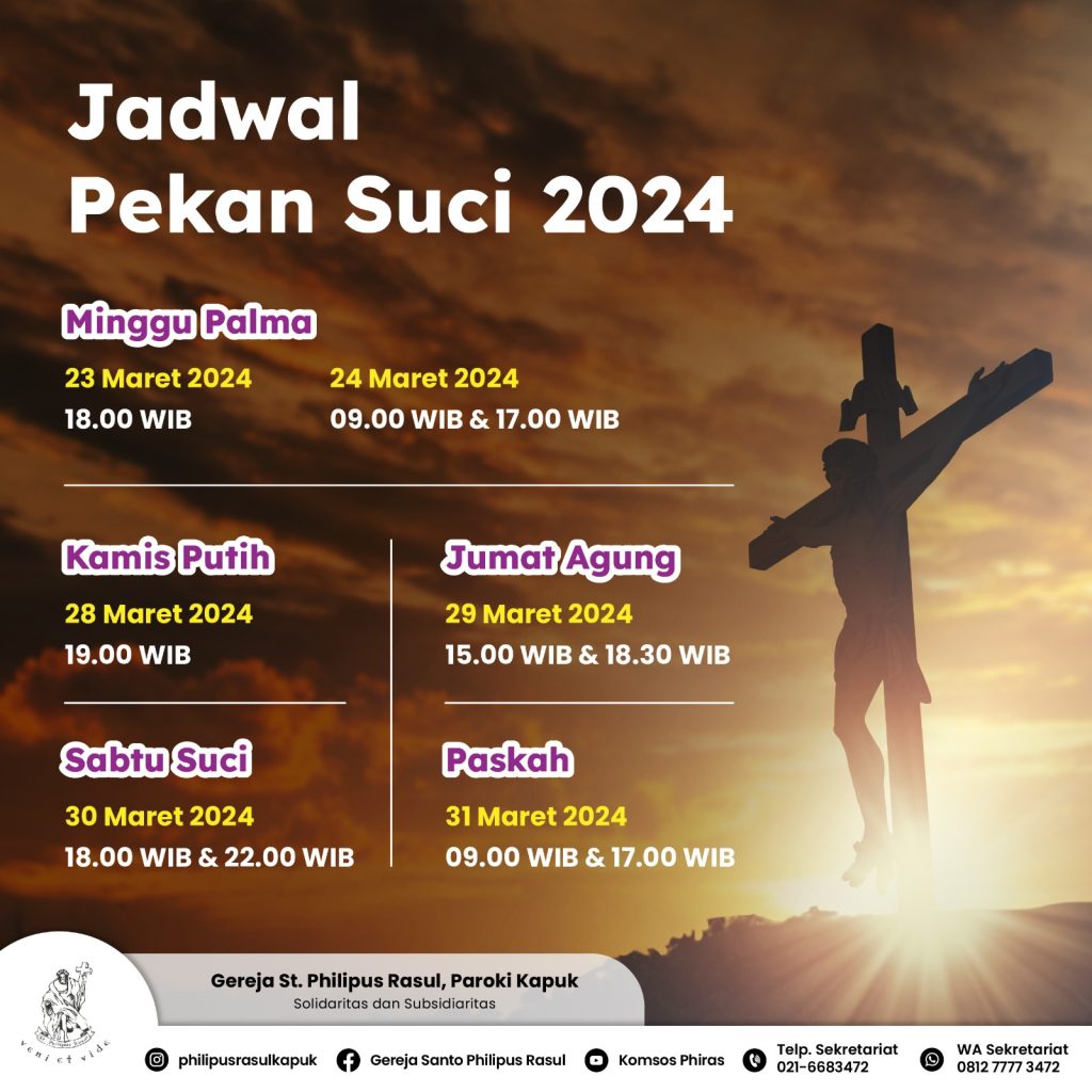 Jadwal Misa Rabu Abu 2024 Semua Paroki di Keuskupan Agung Jakarta | Keuskupan Agung Jakarta