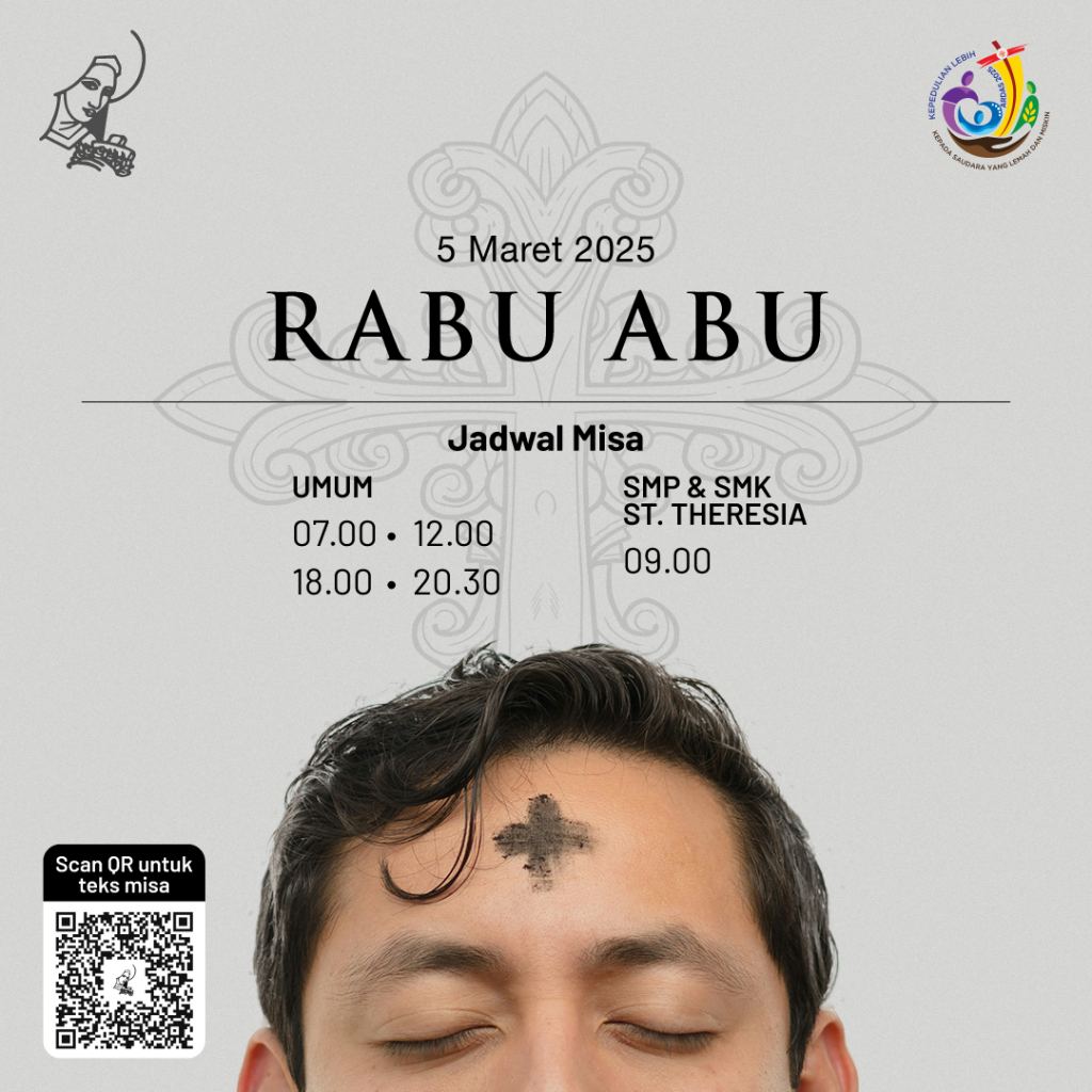 JADWAL IBADAH RABU ABU 2025 DI SEMUA PAROKI KEUSKUPAN AGUNG JAKARTA | Keuskupan Agung Jakarta