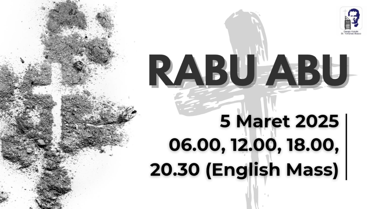 JADWAL IBADAH RABU ABU 2025 DI SEMUA PAROKI KEUSKUPAN AGUNG JAKARTA | Keuskupan Agung Jakarta