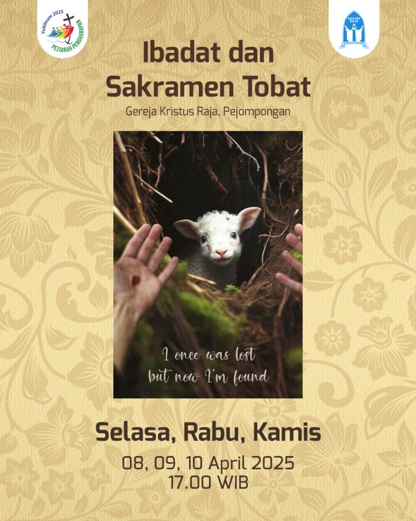 Jadwal Pekan Suci Paskah 2025 Seluruh Paroki-Paroki KAJ: Minggu Palma, Kamis Putih, Jumat Agung ...